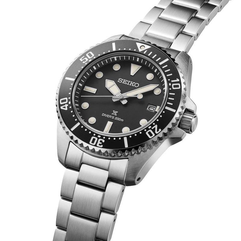 Seiko Prospex Solar Divers Pure Black Watch SNE597P1 – Quality Watch Shop